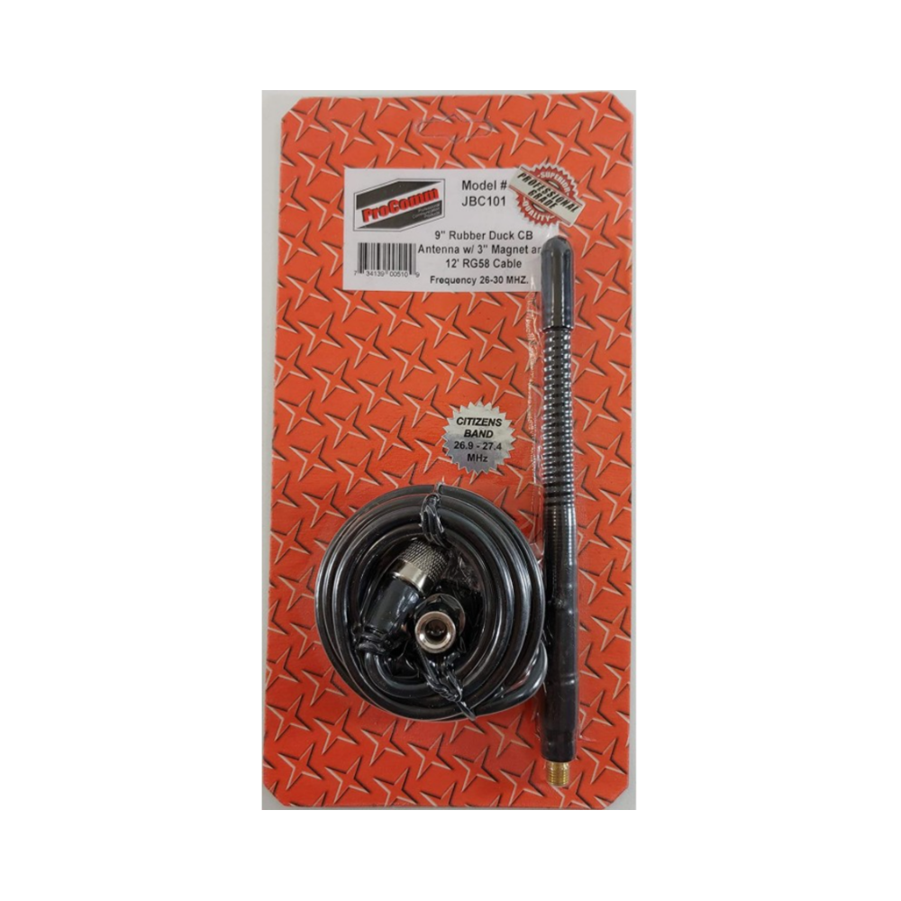 ProComm JBC101 9" Magnet Mount Antenna – Police Scanner Outlet