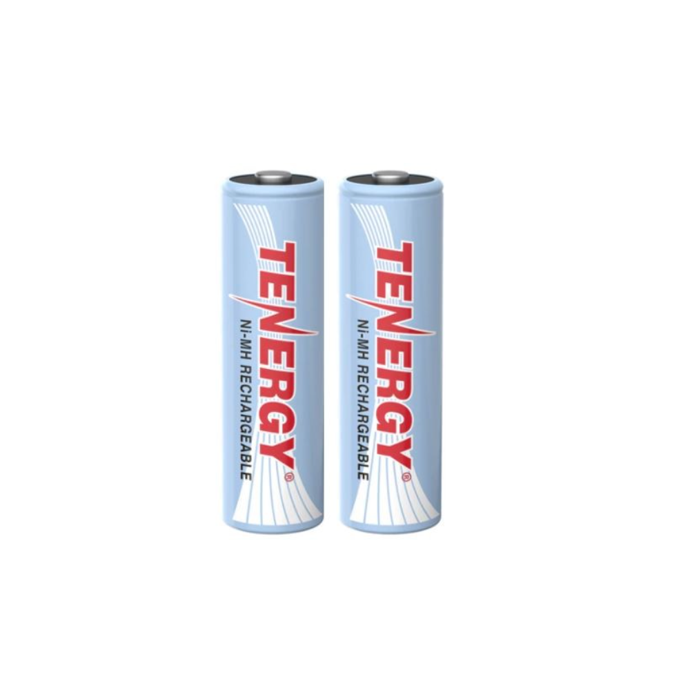 2-Pack Tenergy 10308 2600mAh AA NiMH Rechargeable Batteries – Police ...