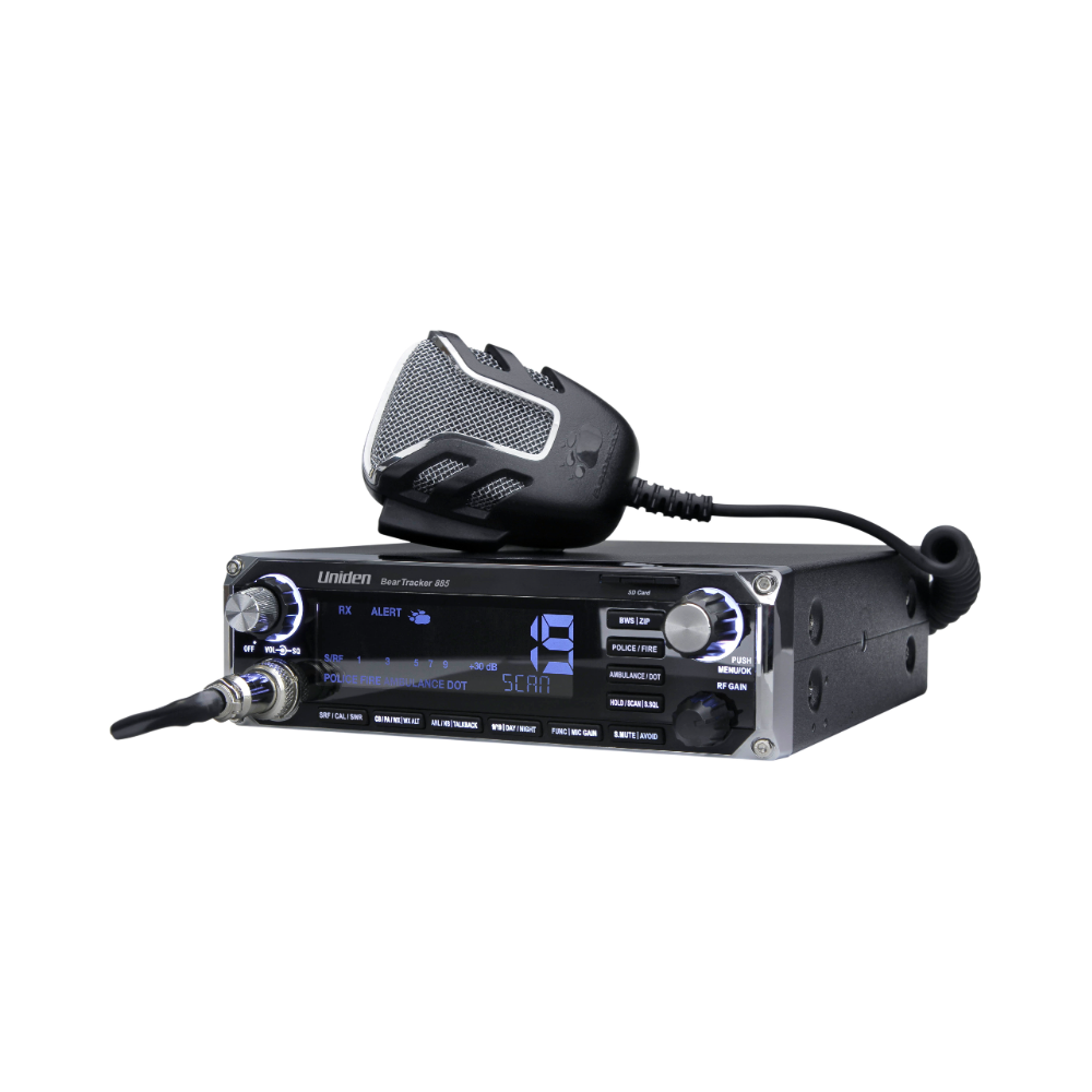 Uniden BearTracker 885 CB Radio + Digital Scanner | Bearcatwarehouse ...